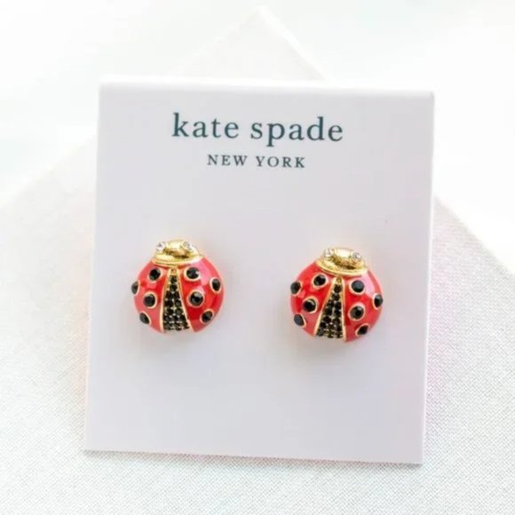 kate spade | Jewelry | Kate Spade Little Ladybug Earrings | Poshmark